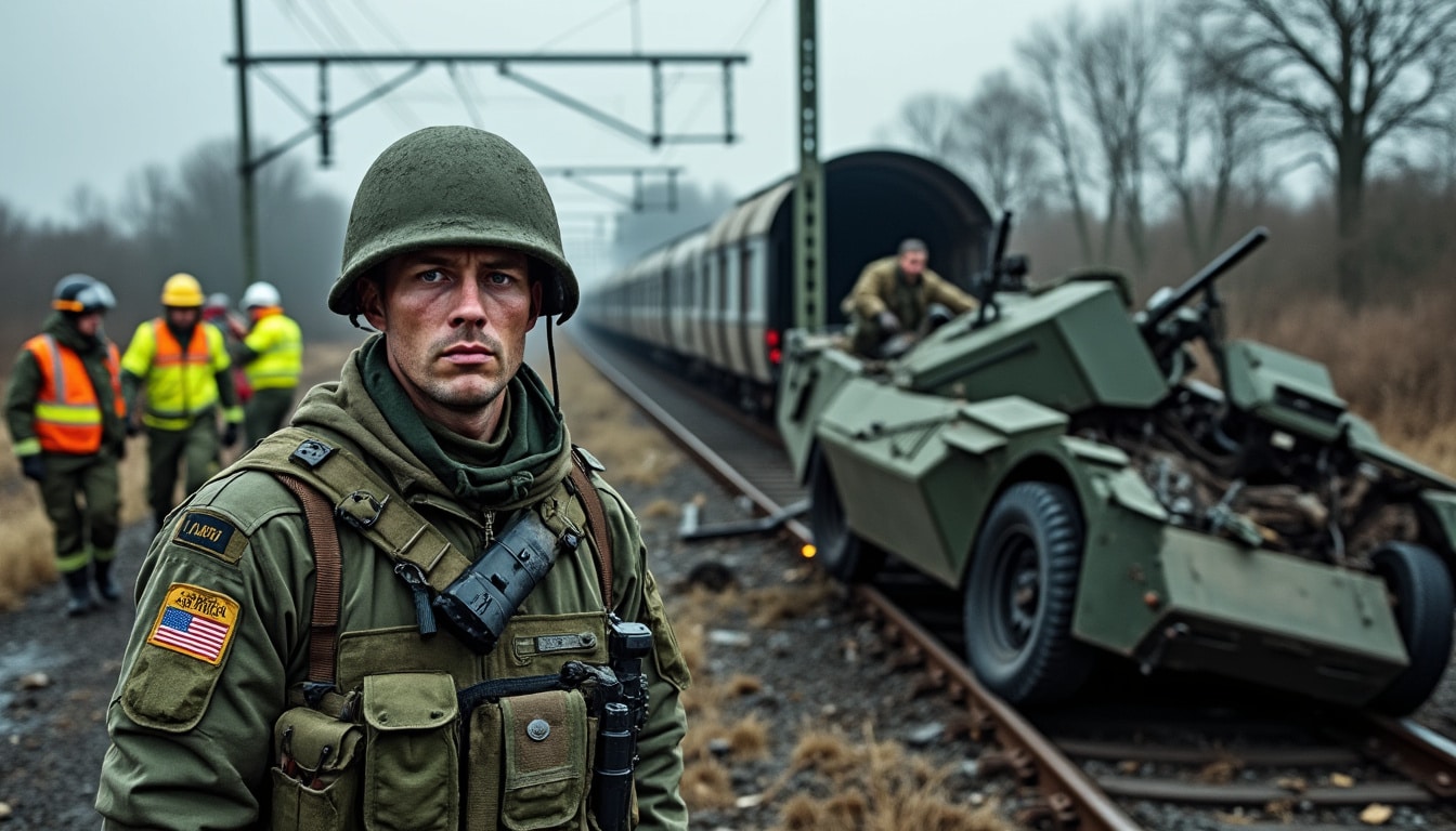 Tragédie à Arras : deux soldats perdent la vie dans un drame ferroviaire