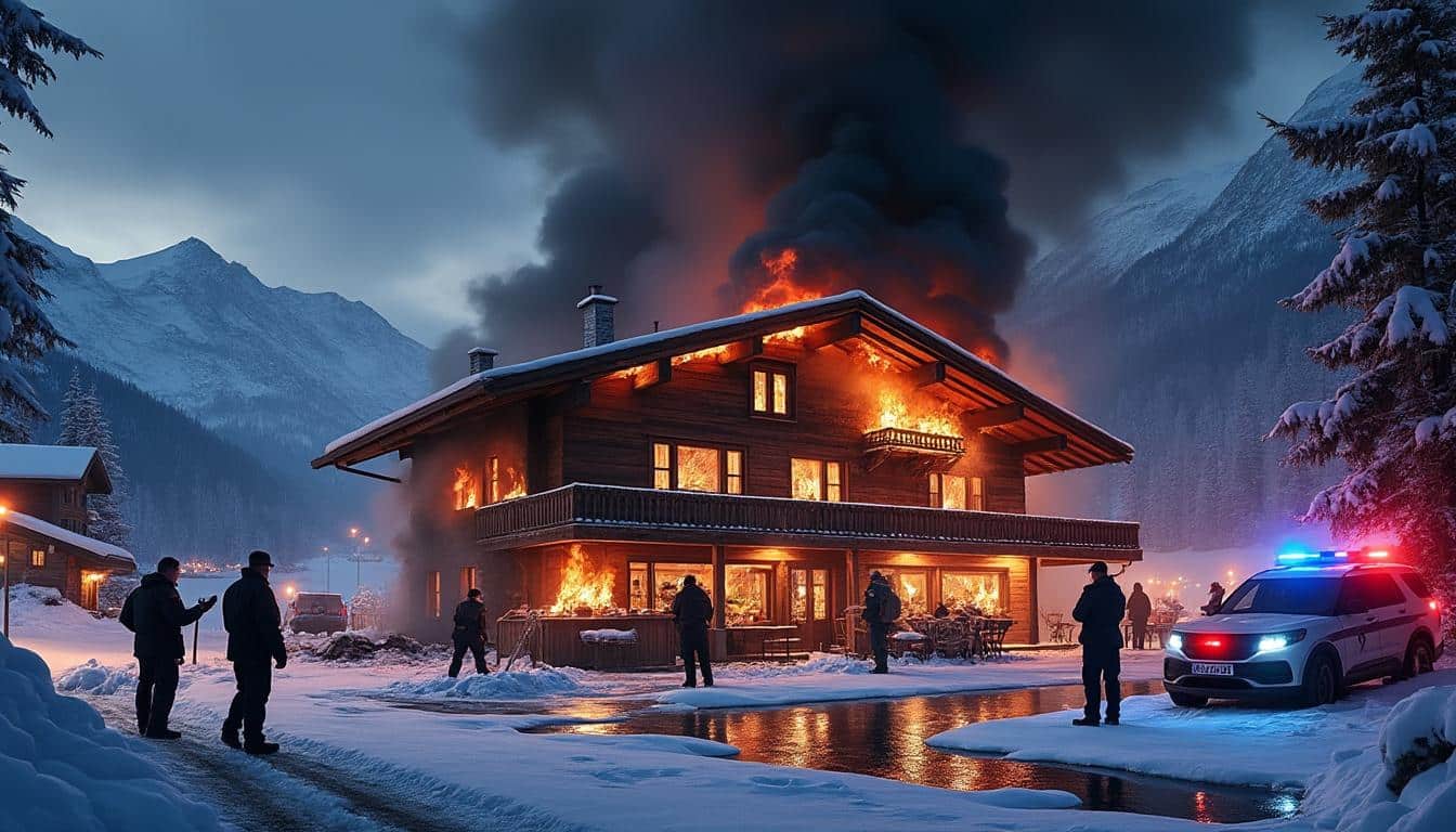 Incendie à Crans-Montana : le patron du bar Le Constellation en détention